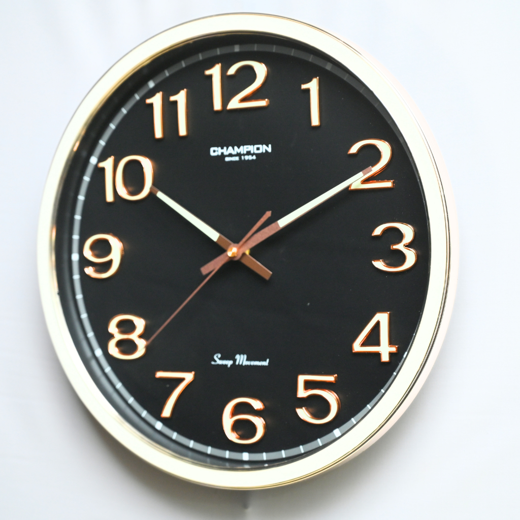 Champion Wall Clock With Luminous Dial – Amms Watches and Clocks